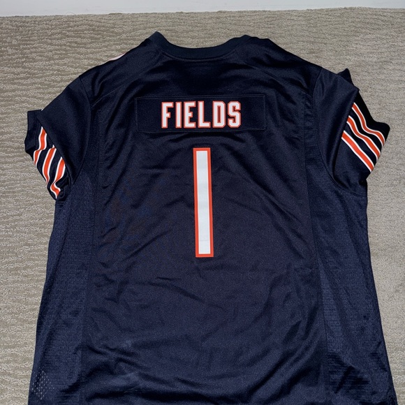 Nike | Shirts | Justin Fields Chicago Bears Home Jersey Screen | Poshmark